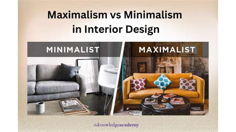 Maximalism Vs Minimalism In Interior Des Articles