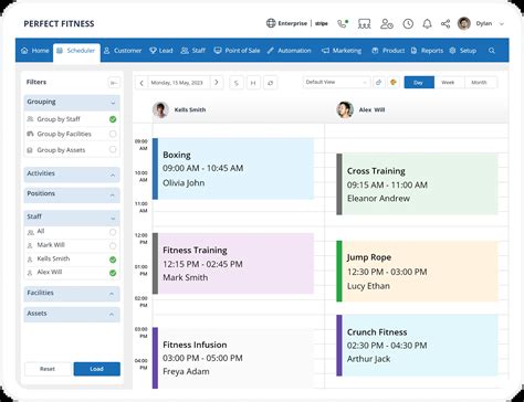 Gym Management Software With Scheduler