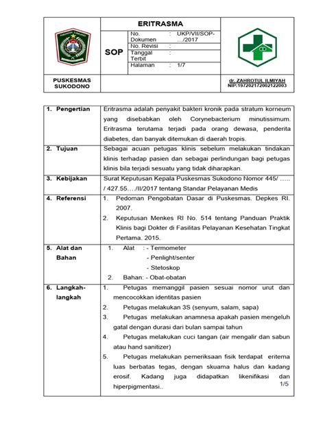 Sop Eritrasma Pdf