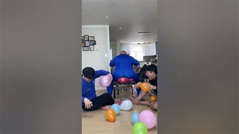 엉덩이로 풍선 터트리기 세계신기록 Youtube