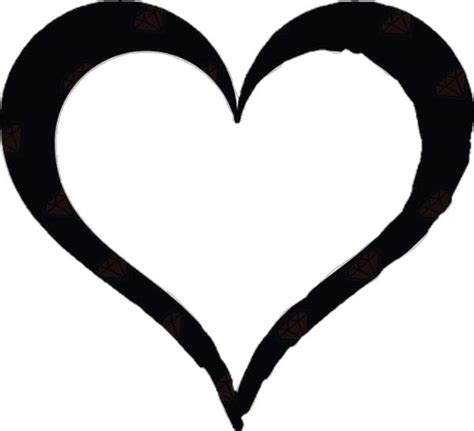 Basic Heart Outline Svg Heart Love Svg Clipart
