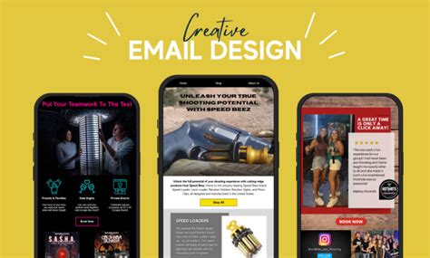 Create 4 Visually Striking Email Newsletters Per Month By Birch River Fiverr