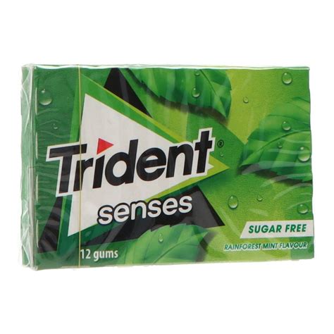 Trident Senses Peppermint 12 Chewing Gums