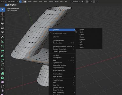 Blender内蔵アドオンLoop Toolsを使いこなそう STYLY