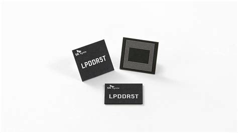 Sk하이닉스 가장 빠른 Lpddr5t 디램 세계 첫 상용화