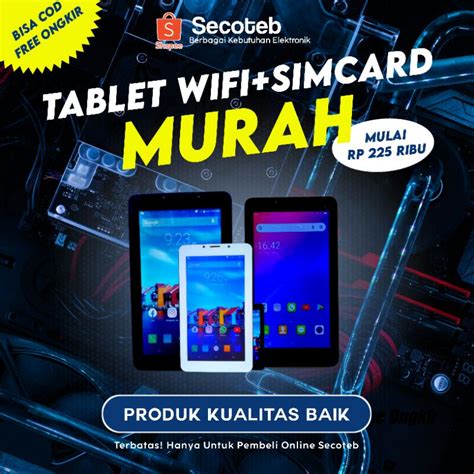 Jual TABLET MURAH WI FI SIM CARD 512MB RAM 3G 4G SIGNAL Shopee Indonesia