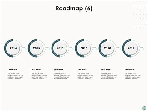 Roadmap Six Stage Process Ppt Powerpoint Presentation Styles Background Designs PowerPoint