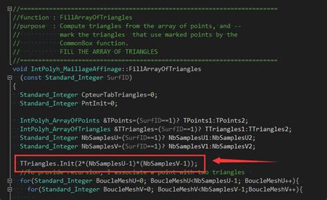 OpenCASCADE曲面求交之网格离散法 opencascade 博客园