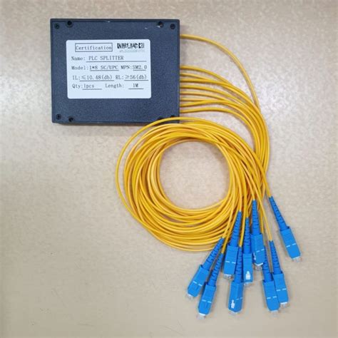 Plc Splitter Fo Sc Upc Splitter Modular 1 8 Lazada Indonesia