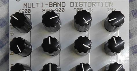 Nonlinearcircuits Multi Band Distortion Processor