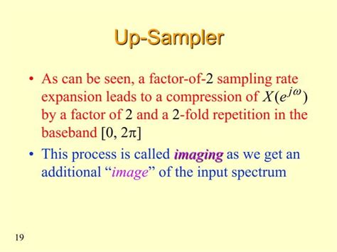Multirate Signal Processing Pptx