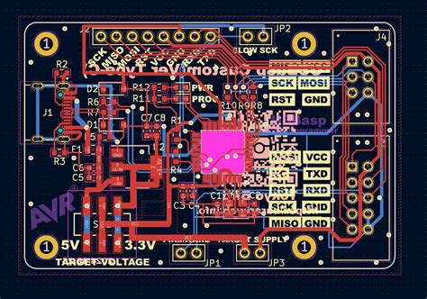 Arduinoから電子工作を始めたので、いつか作ってみたいと思ってた自作のusbaspavrプログラマ。 こんな感じにまとまってきた