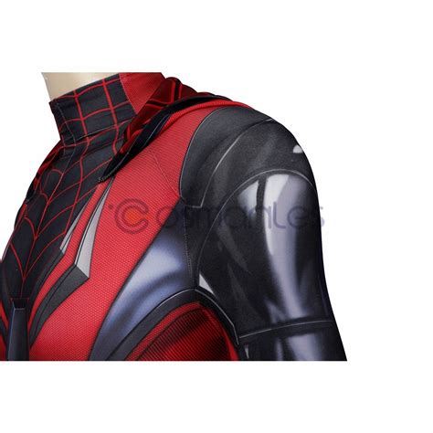 Avenger Spider Man Ps5 Crimson Cowl Cosplay Costumes Spiderman Spandex