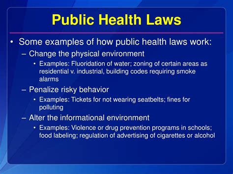 Ppt Public Health Law Program Powerpoint Presentation Free Download Id 1537210
