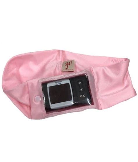 Insulin Pump Band With Window Pink Au