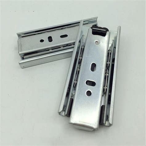 Free Shipping Muted Slides Furniture Hardware Rail Computer Desk Slide