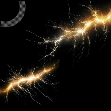 Thunderstorm Light Efffect Premium Ai Generated Psd