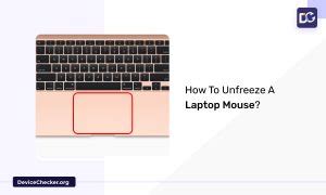 How To Unfreeze A Laptop Mouse Detailed Guide