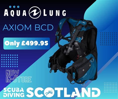Aqualung Axiom Bcd Scuba Diving Scotland
