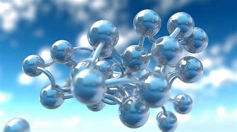 Premium Ai Image Abstract Molecular Structures Unveiled Exploring
