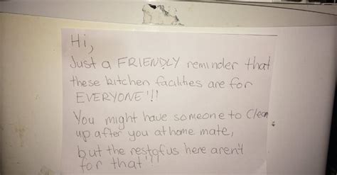 Passive Aggressive Note On Office Fridge May As Well Have Just Named