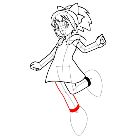 How To Draw Roll From Mega Man 11