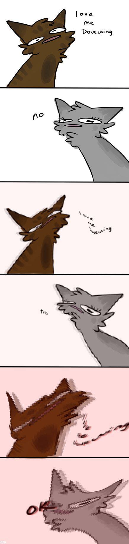 Dovewing X Tigerheart In A Nutshell By Diddlydarndunkaccino Warrior