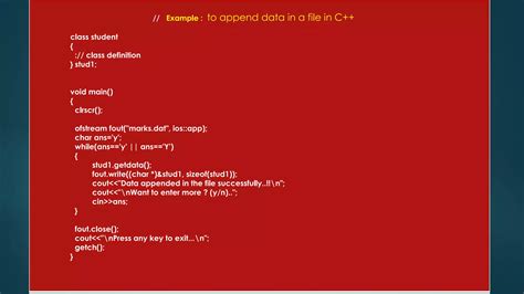 Basic File Operations Cbse Class Xii Ln 7 Ppt