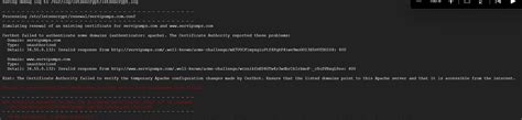 Problemas Con Renovacion De Mi Certbot Ayuda En Español Lets