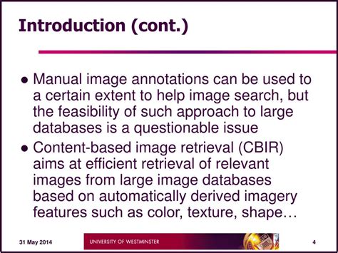 Ppt Color Texture Analysis For Content Based Image Retrieval