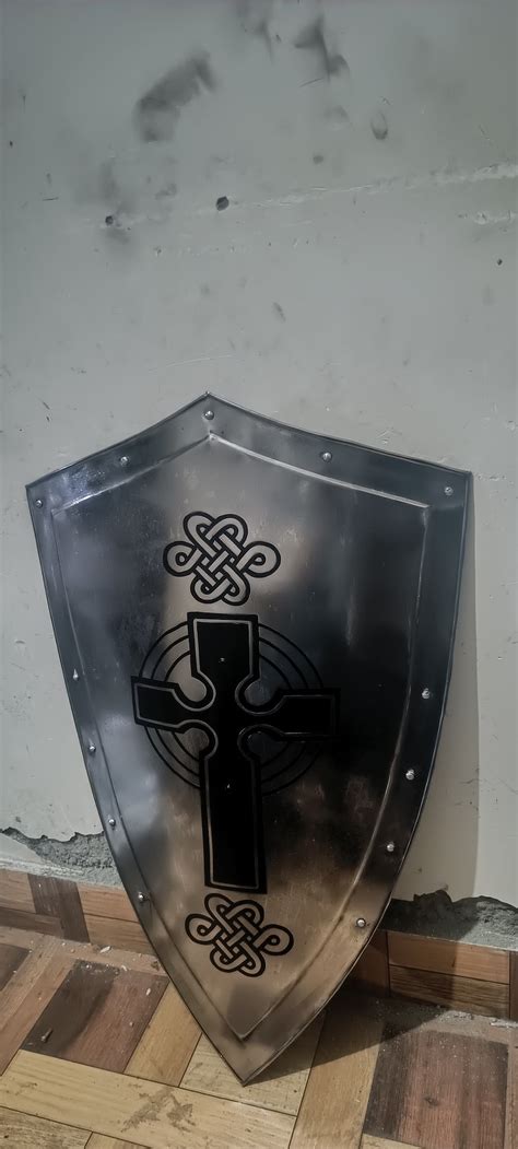 Medieval Templar Shield Heater Shield Medieval Knight Cross Shield Engraved Design Crusader Medieval Templar Shield Heater Shield Medieval Knight Cross Shield Engraved Design Crusader