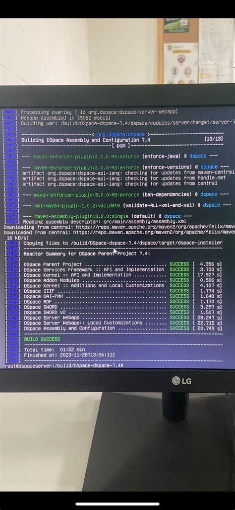 Erro BUILD FAILED Install DSpace Backend DSpace Fórum do
