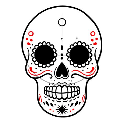 How To Draw A Skull Mask