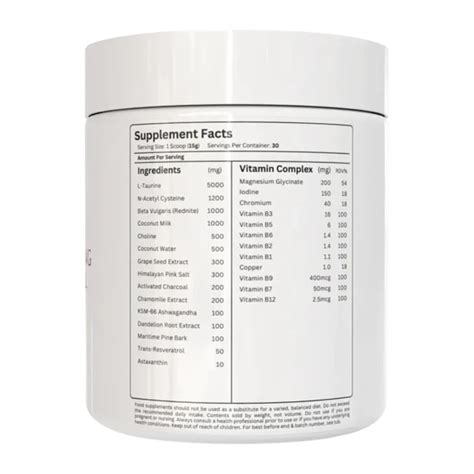 apex formulas evening ritual night time wellness support