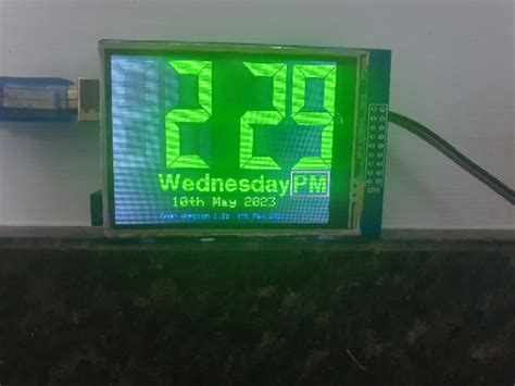 Arduino UNO Chess Clock TFT LCD Virtual Clock Display Library Element Community
