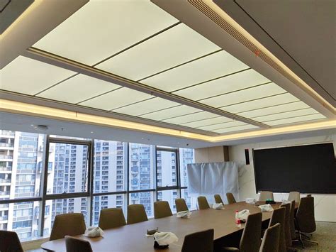 Innovative Custom Ceiling Light Panels With Fabric Material Max