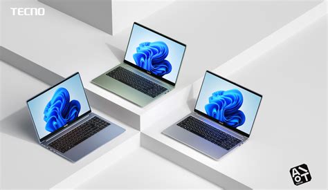 TECNO показала тонкий ноутбук Megabook T1 с ёмким SSD и 17 часами работы
