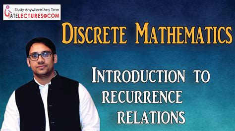 Discrete Mathematics 01 Introduction To Recurrence Relations Youtube