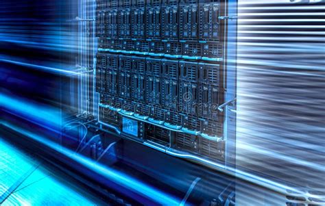 Series Disk Storage Disks Of The Mainframe In Data Center Stock Photo Image Of Communication