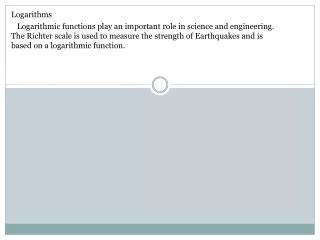 PPT Introduction To Logarithms PowerPoint Presentation Free Download ID