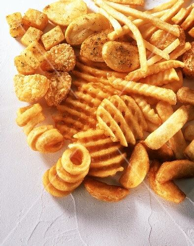 Various Types Of Fried Potatoes License Images StockFood