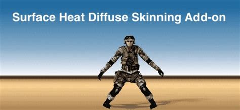 Open Source Bone Heat Weighting Add On Blendernation