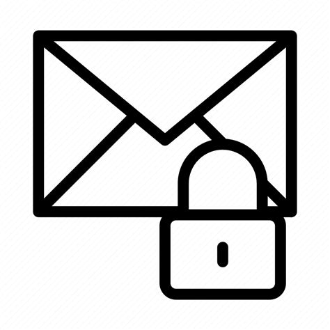 Lock Message Inbox Mail Private Icon Download On Iconfinder