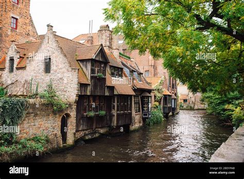 Fabulous Medieval Houses Standing Right On The Canal Next To The