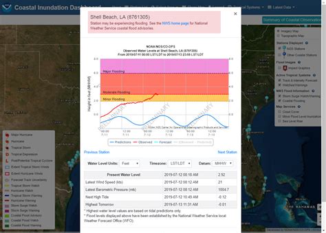 Coastal Inundation Dashboard