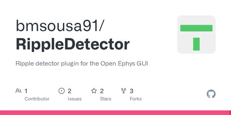 Github Bmsousa91rippledetector Ripple Detector Plugin For The Open