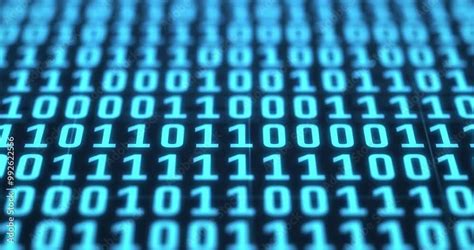 hacking pattern and coding with data transfer on digital for binary