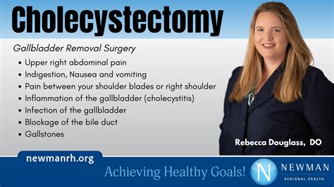 Cholecystectomy Gallbladder Removal Surgery Emporia Newman Regional Health