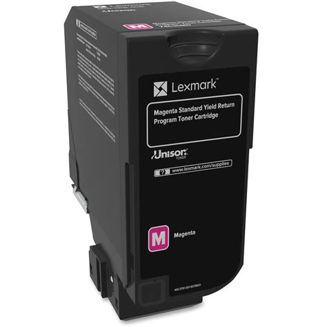 Used Lexmark Rtn Toner Cartridge F Cs720 5 7000 Page Yield Ma 74c1sm0