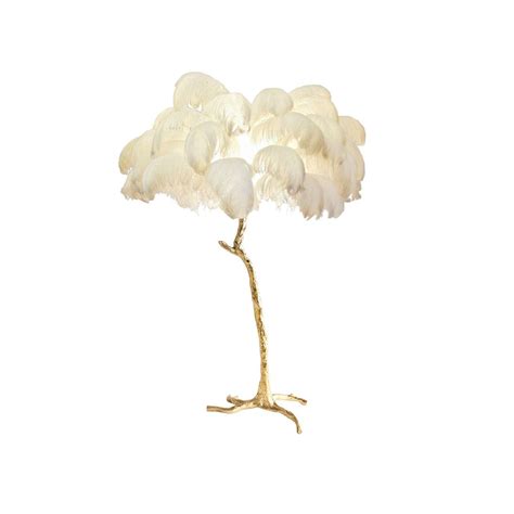 Торшер Palm Tree (Золотистая отделка, молочно-белый цвет) - A Modern ...